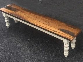 Stará Krása – Ruční výroba Provence lavice k jídelnímu stolu 170 X 40 X 35