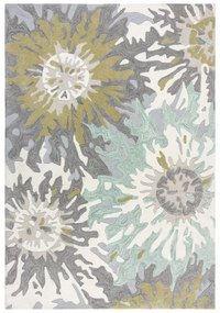 Flair Rugs koberce Kusový koberec Zest Soft Floral Green - 120x170 cm