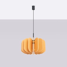 Sollux Lighting Závěsná lampa MULA 45 žlutá