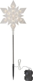 Venkovní světelná LED dekorace výška 48 cm Star Trading Flocke - čirá