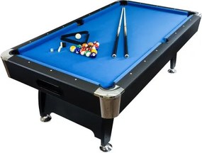 TUIN kulečníkový stůl pool billiard kulečník 7 ft s vybavením modrá