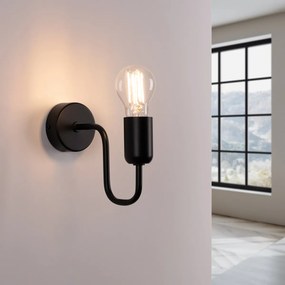 Sollux Lighting Nástěnné svítidlo VECTOR černé