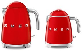 Červená rychlovarná konvice z nerezové oceli 800 ml Retro Style – SMEG