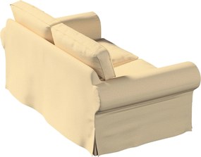 Potah na pohovku IKEA  Ektorp 2-místná, nerozkládací barva béžová látka lesklé, pletený vzor