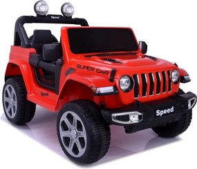 LEAN CARS Elektrické vozidlo na akumulátor FT-938 červené 4x4