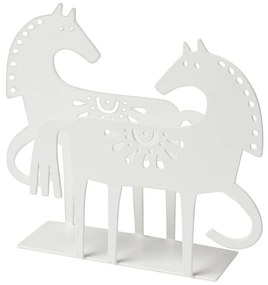 Držák na ubrousky Happy Horse white 13x17x4, Bengt &amp; Lotta Švédsko Bílá