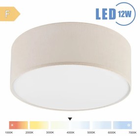Brilagi - LED Stropní svítidlo SIRIJA LED/12W/230V pr. 35 cm krémová