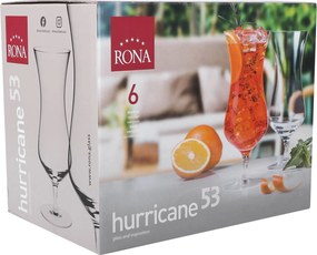 Rona Hurricane sklenice na koktejly 530 ml 6 ks