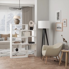 ADRK Furniture Regál KARDAL BS-KAD-138-W