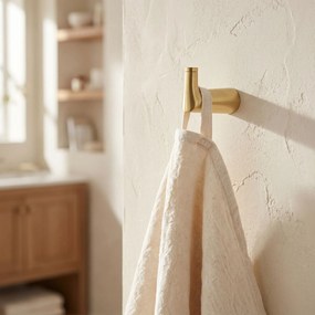 Rea Rea, Koupelnový háček 16204 Vibe Brush Gold, REA-60102