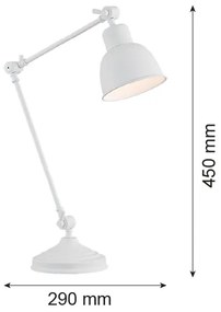 Argon 3194 - Stolní lampa EUFRAT 1xE27/15W/230V