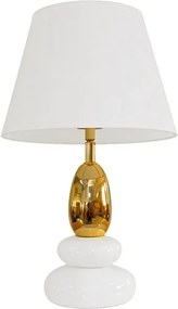 Designová stolní lampa Kaloosh 45 cm bílá