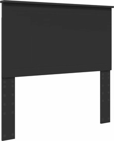 Rám postele se zásuvkou Černá 100 x 200 cm Inženýrské dřevo 3411146