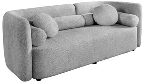 Invicta Dvoumístná pohovka ART DECO šedá 200 cm 44508