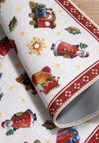 Villeroy & Boch Kusový koberec Toy's delight s potiskem 106192 Red, Multicolor, 50x80, červená, obývací pokoj