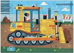 Mudpuppy Puzzle Buldozer / 48 dílků / od 4 let