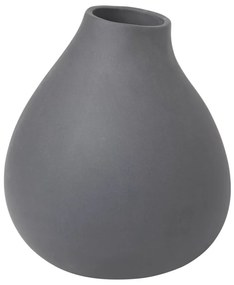 Tmavě šedá porcelánová váza (výška 17 cm) Nona – Blomus