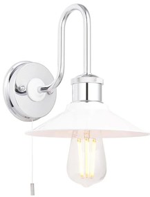 Endon 95508 - Koupelnové nástěnné svítidlo MARIS 1xE27/6W/230V IP44 lesklý chrom 95508