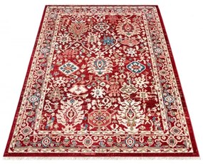 Kusový koberec RIVOLI EF61A Klasický červený Rozměr: 200x305 cm
