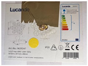 Lucande Lucande - Nástěnné svítidlo ALEXARU 1xE27/60W/230V LW1341