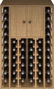 Expovinalia Regál na víno CACABELOS I Materiál a odstín: Borovice s odstínem světlý dub