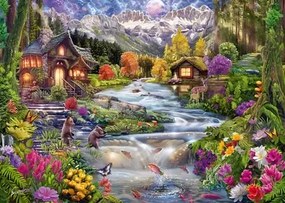 SCHMIDT Puzzle Horský potok / 2000 dílků / 96,8 × 69,2 cm