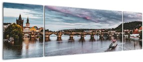 Obraz Karlova mostu (170x50 cm)