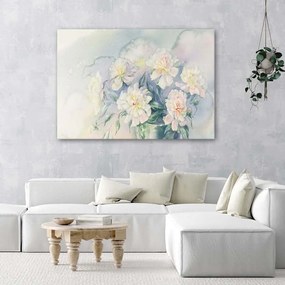 Gario Obraz na plátně Kytice bílých květů Rozměry: 60 x 40 cm