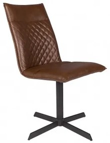 Židle IVAR, brown White Label Living 1100330