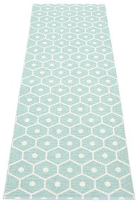 Vinylový koberec Pappelina HONEY Pale Turquoise/Vanilla velikost: 70x350cm