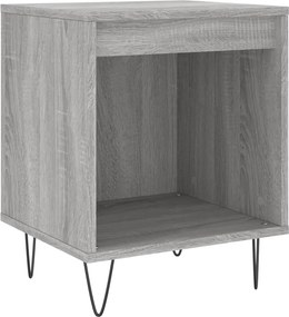 vidaXL Noční stolek 40x35x50 cm kompozitní dřevo [830728] Barva: kouřový dub