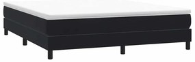 Postel Box Spring bez matrace černá 180x210 cm samet 3315839