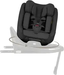 KikkaBoo i-Class Plus i-SIZE Noir / Autosedačka / od narození do 4 let