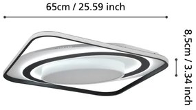 Eglo 39864 - LED St. str. svítidlo BENALAURIA LED/28W/230V+LED/13W+ LED/2,8W +DO
