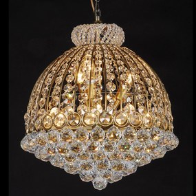 Křišťálový lustr - 55-180 * Ø48 cm