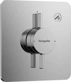 Hansgrohe DuoTurn Q, baterie pod omítku pro 1 spotřebič, chromová, HAN-75614000