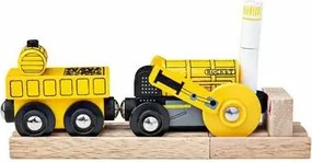 Bigjigs Rail Replika historické lokomotivy Rocket + 2 koleje / od 3 le