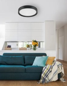LED stropní svítidlo Luton 55 černé
