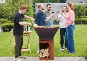 Barbecook | Gril na dřevo Barbecook Nestor Original Hnědá ocel | 14061142