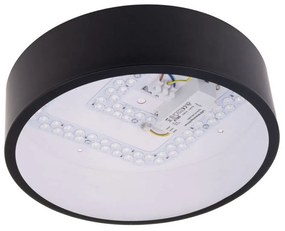 T-LED Černé LED stropní svítidlo kulaté 400mm 36W CCT