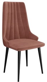 Moderní čalouněná židle ST93, Barva: černá, Potah: Magic Velvet 2225