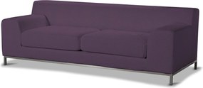 Potah na pohovku IKEA  Kramfors 3-místná barva fialová látka pletený vzor
