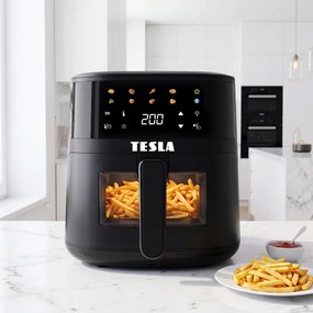 TESLA AirCook Q45 Pro - multifunkční digitální horkovzdušná fritéza