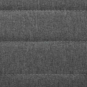 Jídelní židle 2 ks světle šedé textil 246181