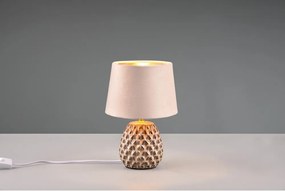 Béžová stolní lampa (výška 27 cm) Ariana – Reality