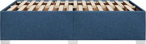 Rám postele bez matrace modrá 120x200 cm textil 3284470