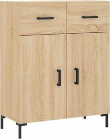 Skříň highboard dub sonoma 69,5 x 34 x 180 cm kompozitní dřevo 3198532