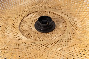 Designové závěsné svítidlo Lorelei II 50 cm bambus
