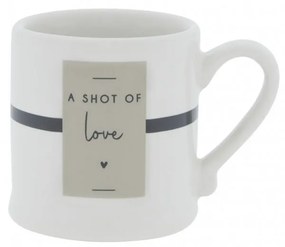 Bastion Collections hrnek na espresso A Shot of Love, 70 ml