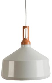 Zambelis 1511-W závěsné svítidlo bílé, 1xE27, ø34cm